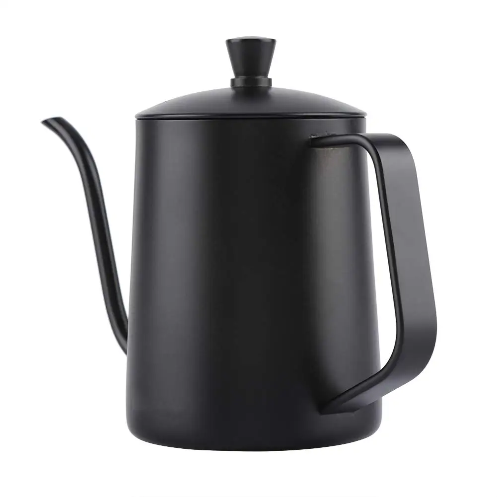 550ml Stainless Steel Long Narrow Spout Coffee Pot For Kitchen Coffee ...