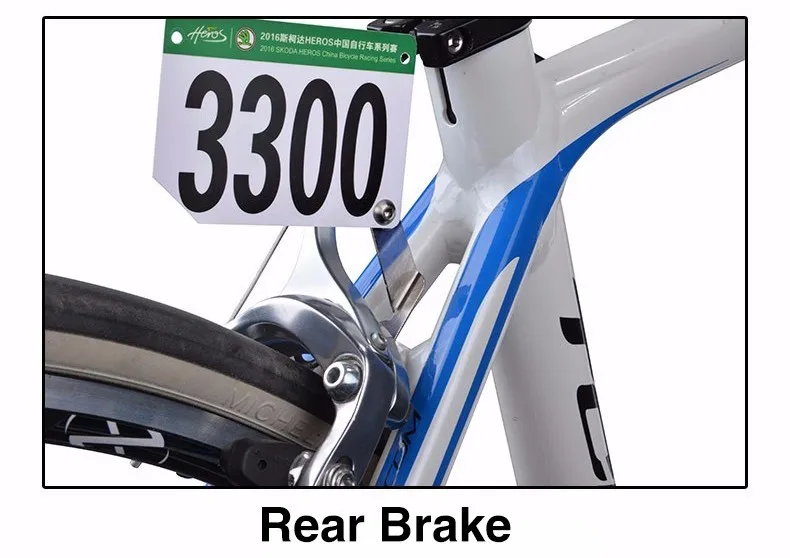 ROCKBROS Cycling Racing Bicycle Number Plate Holder - 4g Titanium Alloy