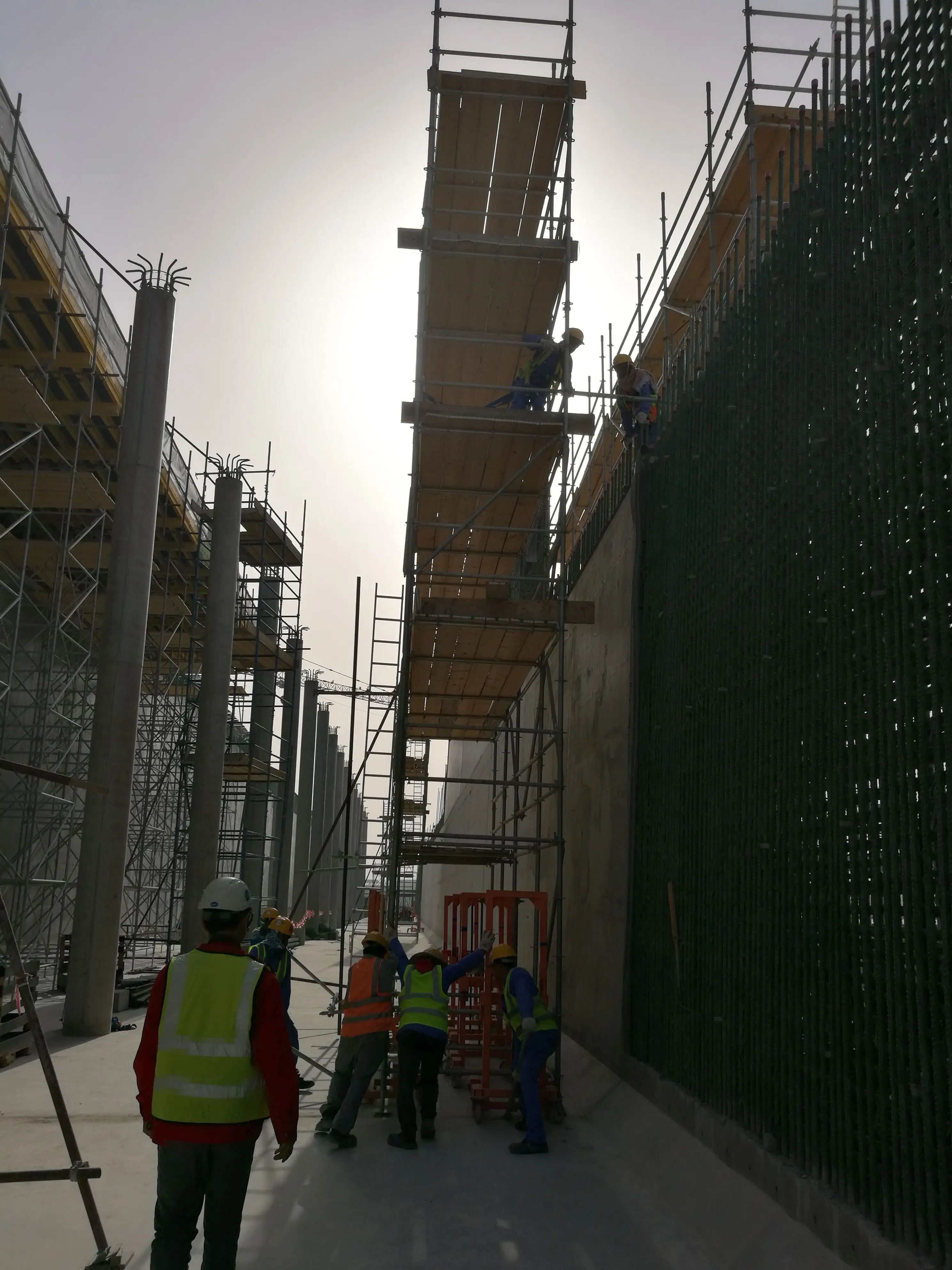 ZULIN Movable Shifting Trolley - Steel Formwork Equipment