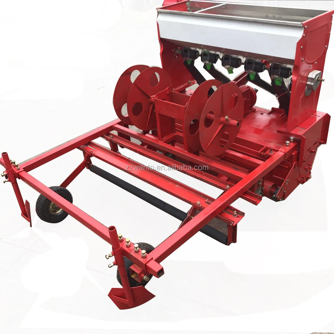Plastic Mulch Laying Machine - Rotary Tiller with Multifunction