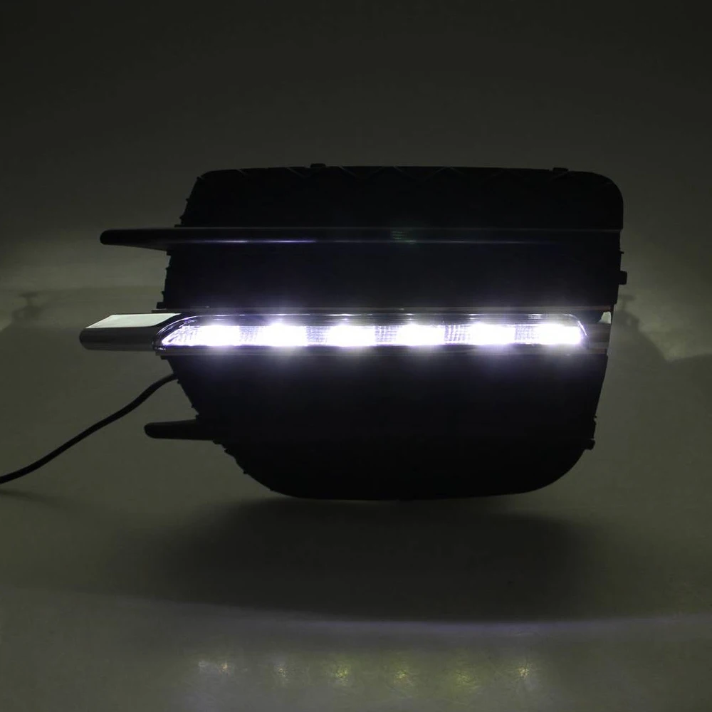 Classic Drl Fog Lamp Fog Light Cover Led Daytime Running Light For Bmw ...