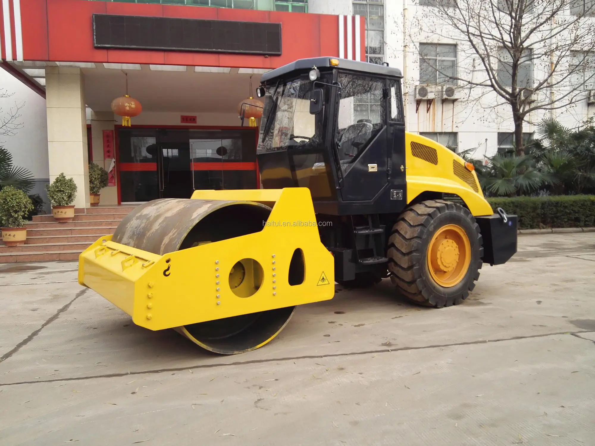 8 Ton Hydraulic Single Drum Ground Compactor - Buy Road Roller ...
