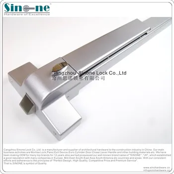 Panic Cylinder Lock Fire Rated Steel Panic Exit Device Emergency Exit ...