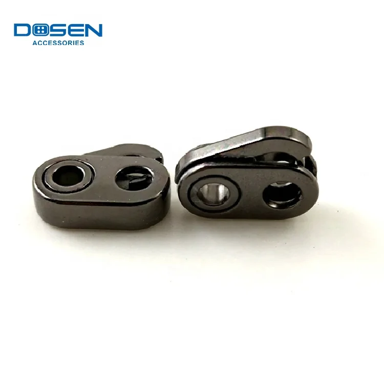 Custom Metal Garment Stopper Accessories Thread Drawstring Cord End ...