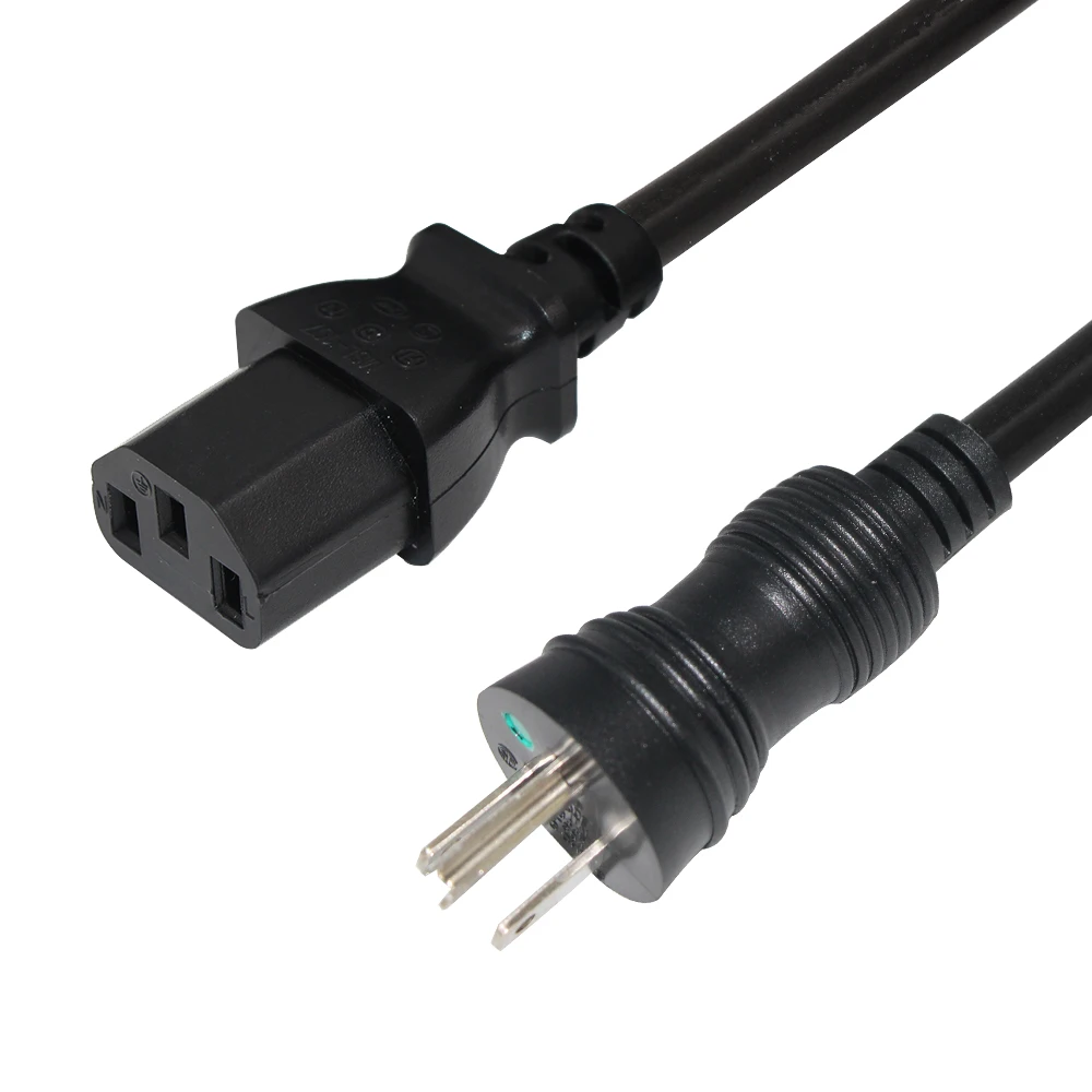 250v 15a Cord USA 3 Pin Plug IEC 60320 C13 C19 Hospital Grade