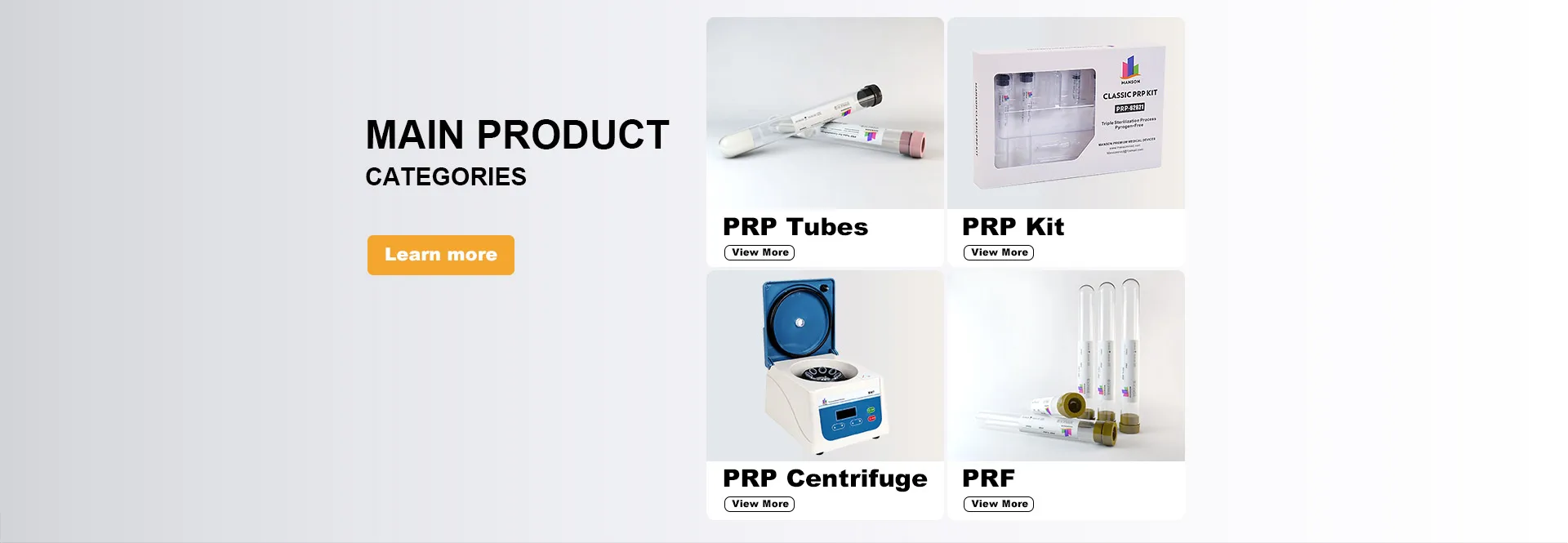 Beijing Manson Technology Co., Ltd. - PRP Tube, PRP Kit