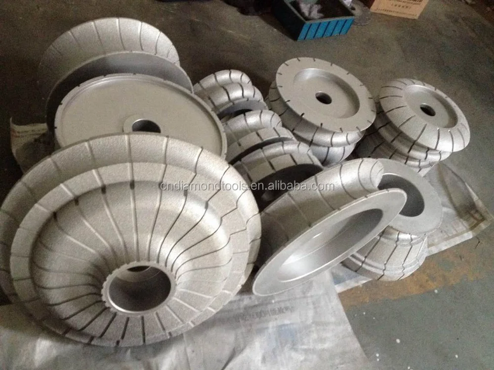 Vacuum Brazed Diamond V Shape Grinding Wheel For Marble/granite ...