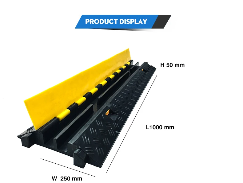 Outdoor Pvc Heavy Duty Hose Flexible Cable Ramps Protectors Speed Humps ...