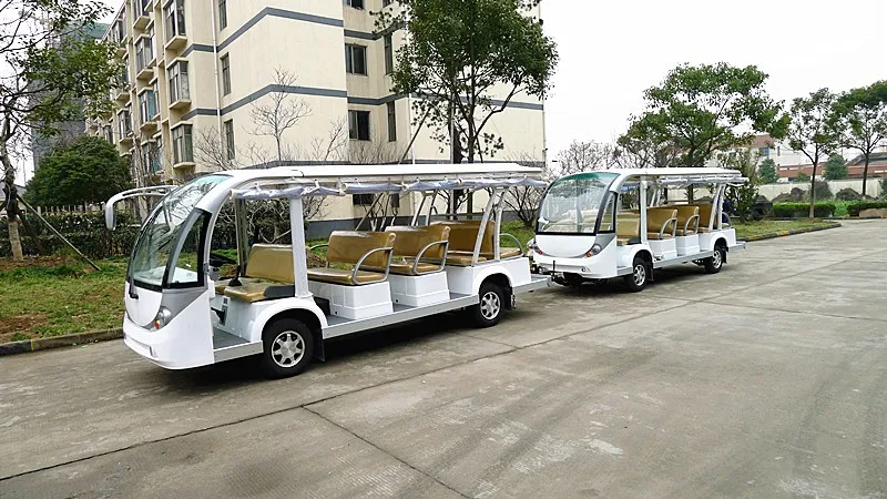 Full Electric Minibus EG6158T - Ideal for Tourist Sightseeing