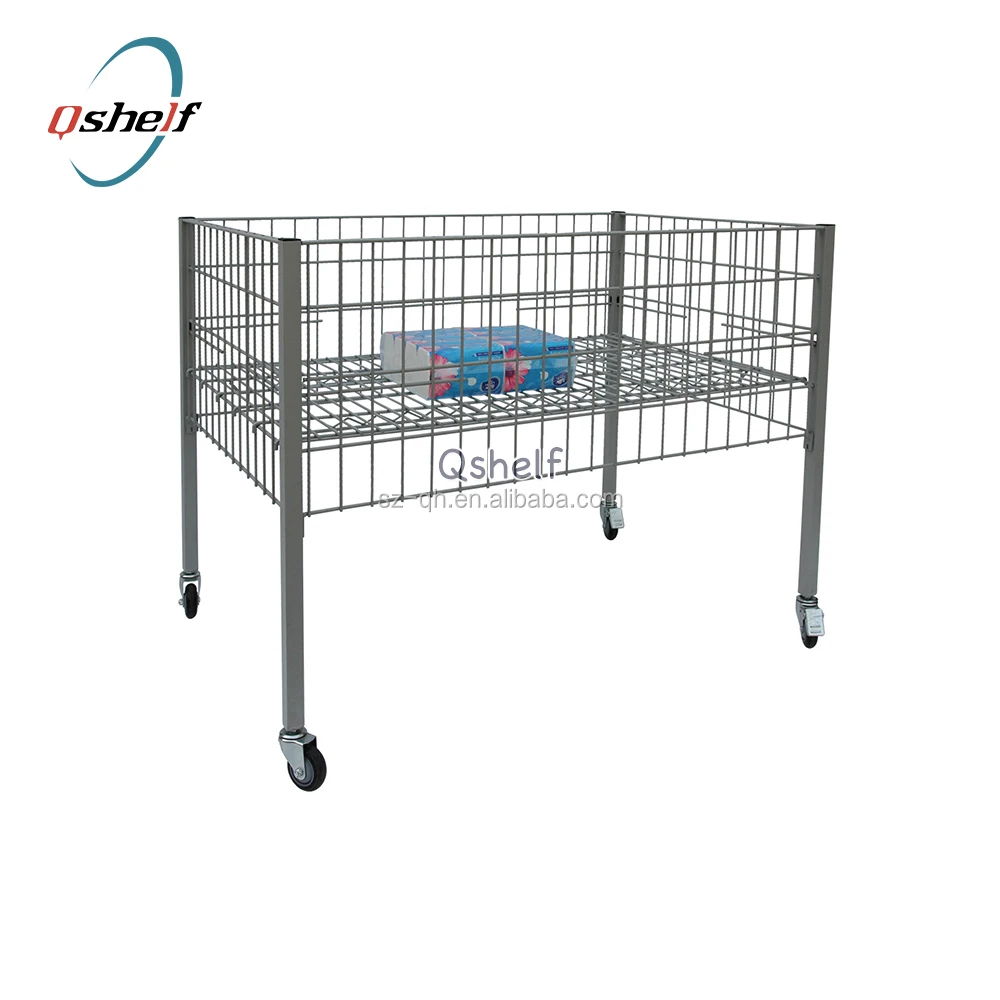 Wire Promotion Table,Wire Dump Bin,Promotional Wire Dump Bins - Buy ...