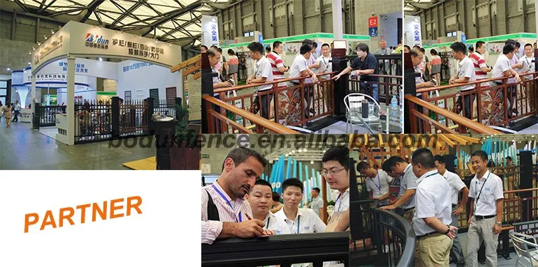 Simple Assembled Tubular Steel Railing for Veranda - Customized Size ...