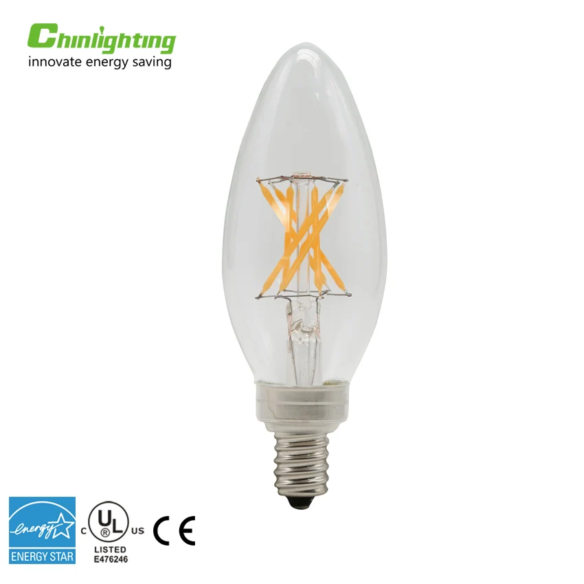 12v Dc Dimmable Edison Lamp Light C32 C35 B15 E12 E14 E27 Candle Amber ...