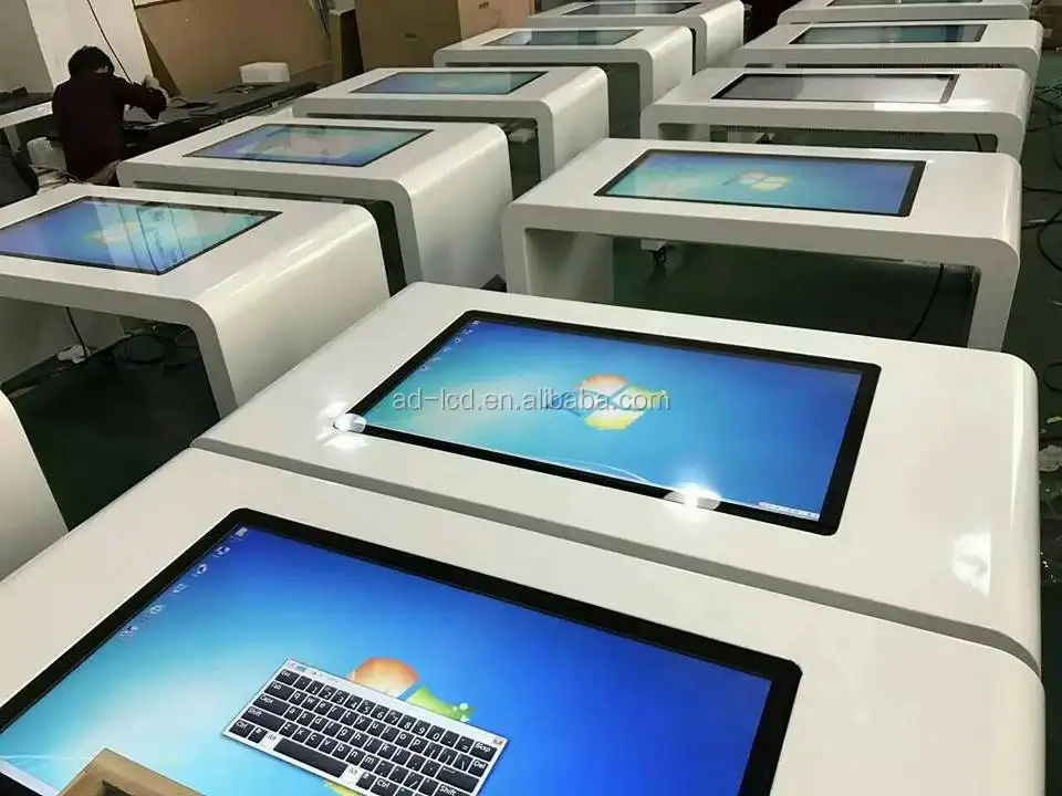 49" Lcd Multi Touch Screen Table Touch Table Kiosk - Buy Interactive ...