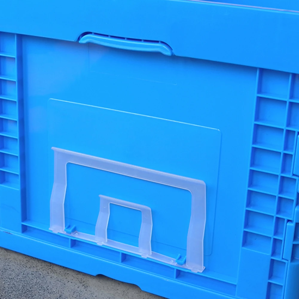 Plastic Foldable Container Box with Lid - Durable & Versatile