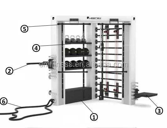 Queenax Training Rack - Versatile Gym Equipment for Fitness