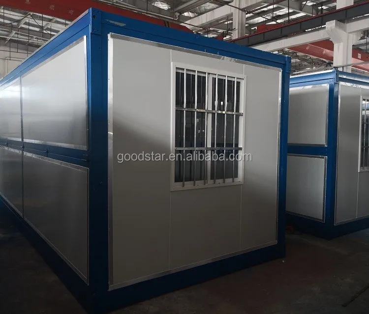 Light Steel Frame Easy Assembly Foldable Prefabricated Caravan 20 Ft ...