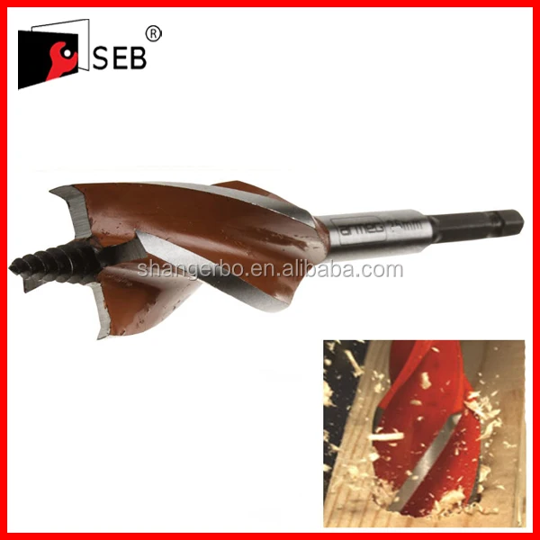 Quad Cut Drill Bit - Buy Square Drill Bit,Wood Cutting Drills,Wood ...
