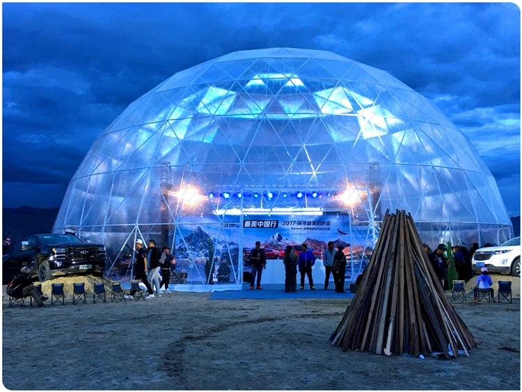 Luxe Dome - Luxury Concert Tent for 1000 People Outdoor Events