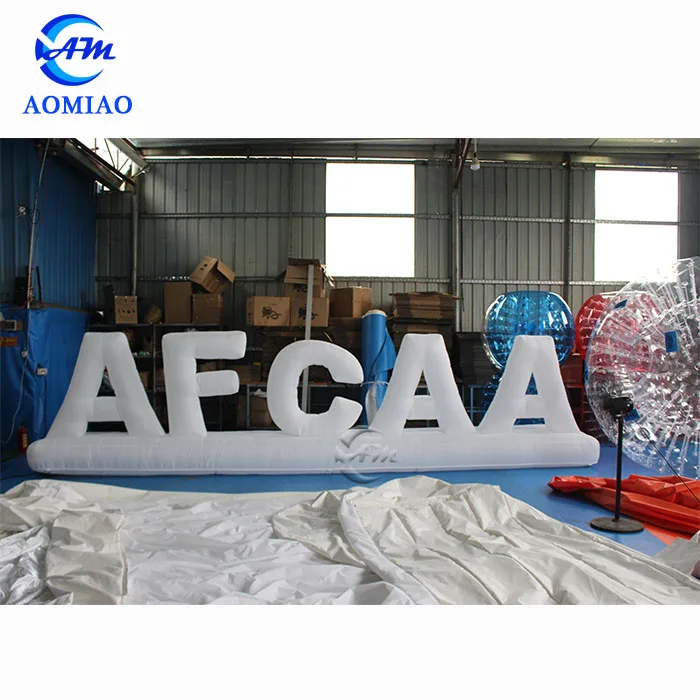 Customized Alphabet Letters Giant Inflatable Letter Logo For ...