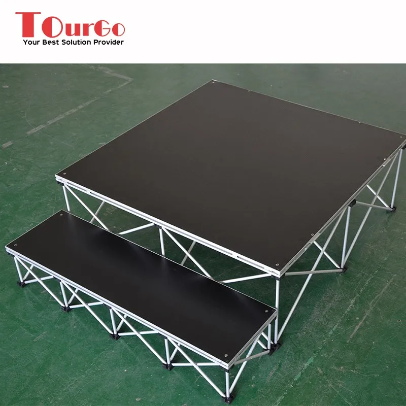 Portable Stage Rental - Mini Stage Platforms with Risers