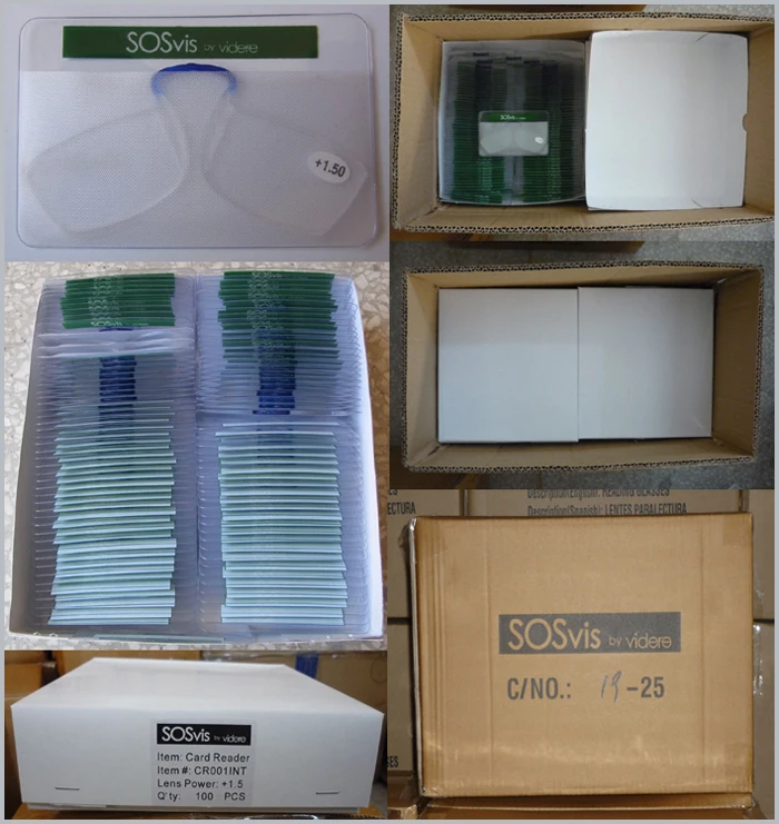 Patent Mini Card Sos Reading Glasses Pocket Emergency Reader Slim ...