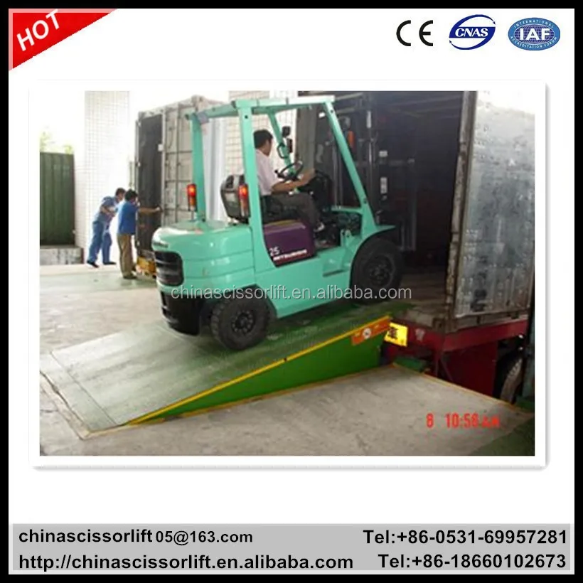 10 Ton Loading Dock Ramps Hydraulic Container Load Ramp Motorcycle Ramps For Sale - Buy ...
