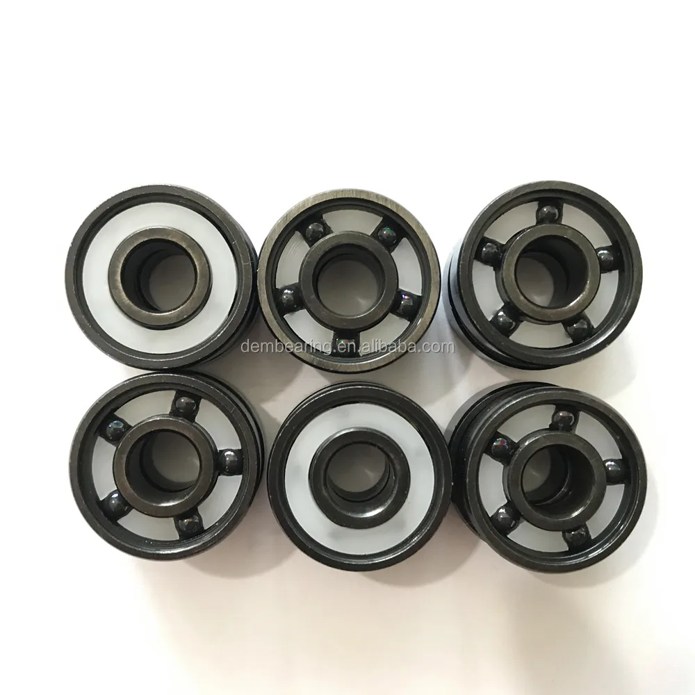 High Speed 608 Bearing - Hybrid Si3n4 Ceramic Skateboard Bearing