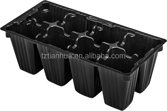 Blister Plastic Plant Plug Nursery Seed Starter Tray 288 Cell