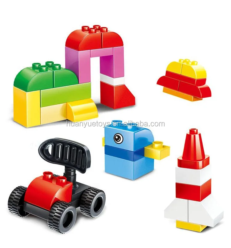 Wange Toys Big Particle Building Blocks Diy Puzzle Assembly Toys For ...