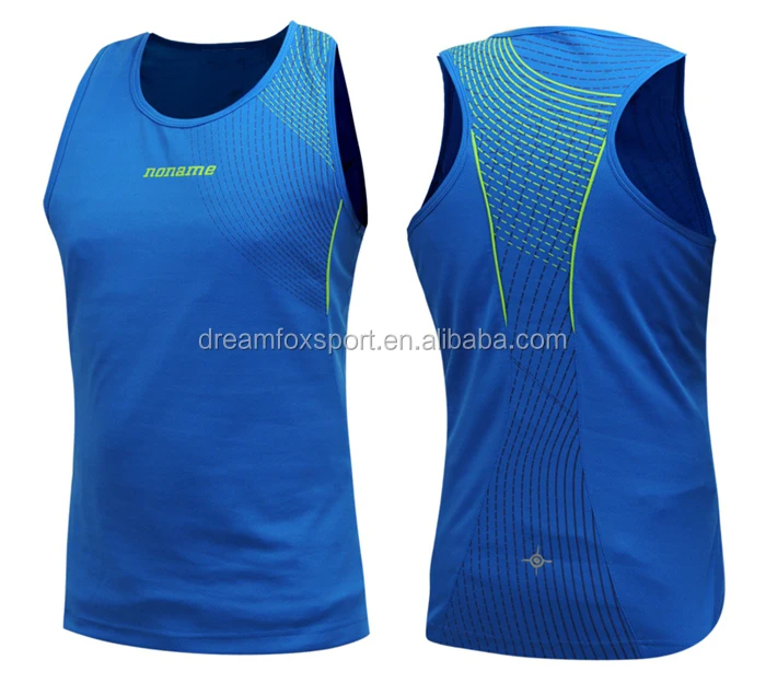 Shop High Quality Cheap Sublimated Running Singlet Custom Design