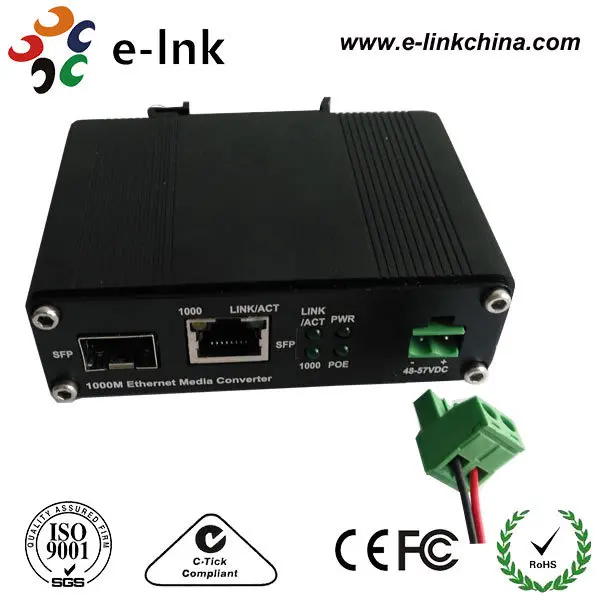 Gigabit Ethernet Industrial Gpon Media Converter With Poe - Buy Gpon ...