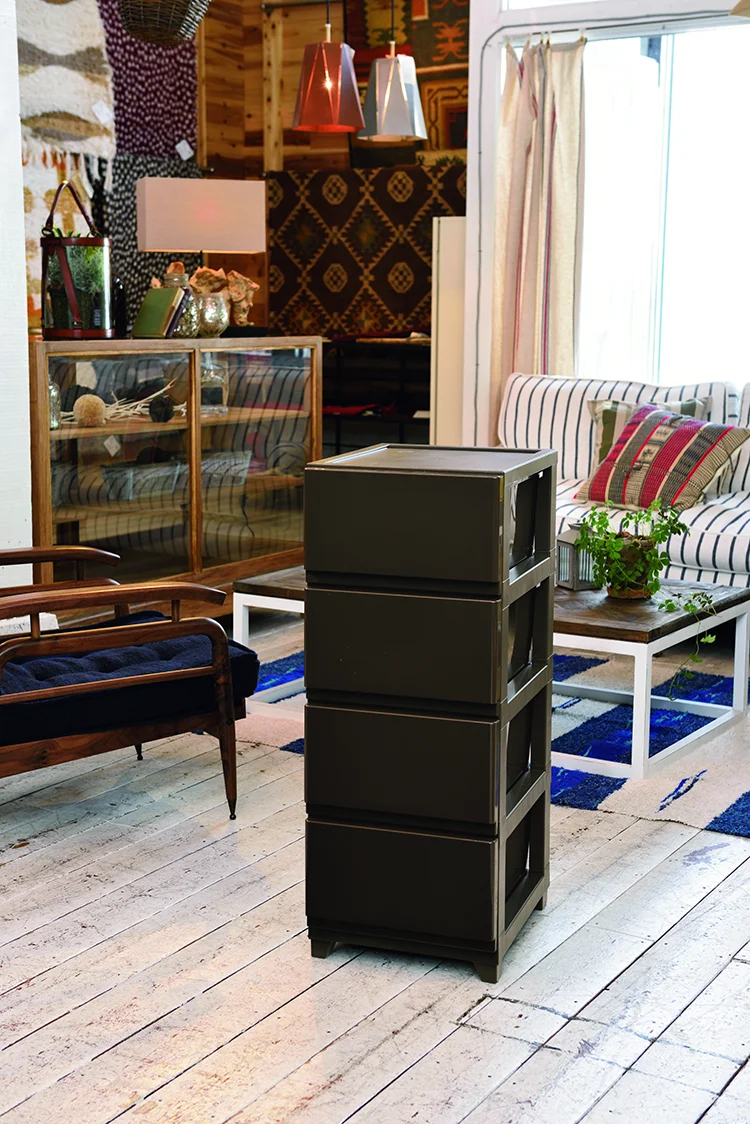 Wide Type Plastic Mini 3 Drawer Chest With 5 Colors - Buy 3 Drawer ...