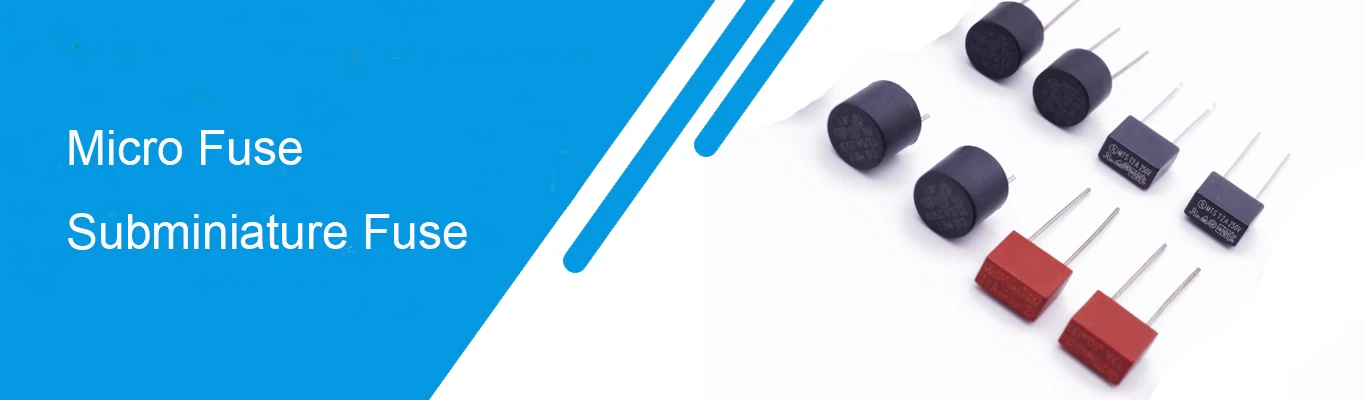 8*8*4mm PCB Mounted Radial Lead Fuse - Quick Slow Acting