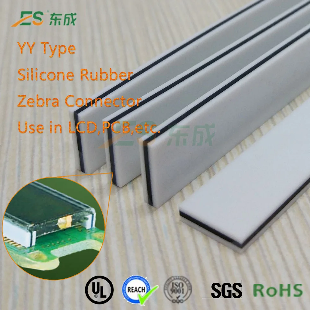 Zebra And Elastomer Connector Silicone Lcd Screen Connector Type - Buy ...