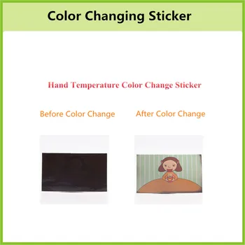 Reusable Custom Heat Sensitive Color Changing Sticker - Buy Color ...