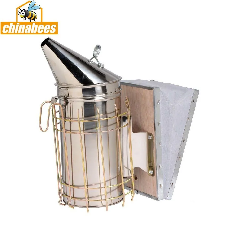 Stainless Steel Smoke Sprayer Bee Smoker Apiculture Beekeeper Dedicated Smoked Bee Beekeeping ...