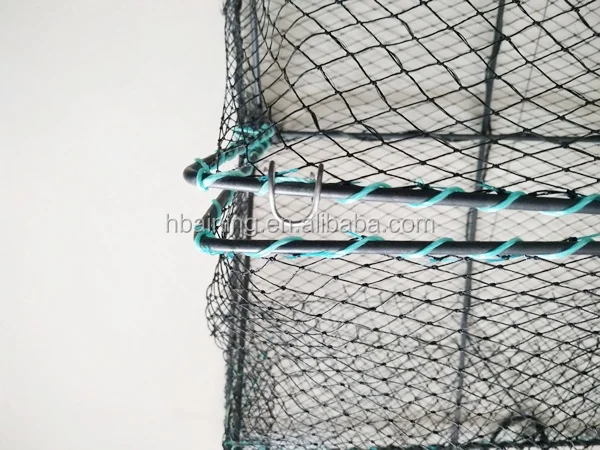 Square Fishing Folding Crab Traps - Durable & Efficient