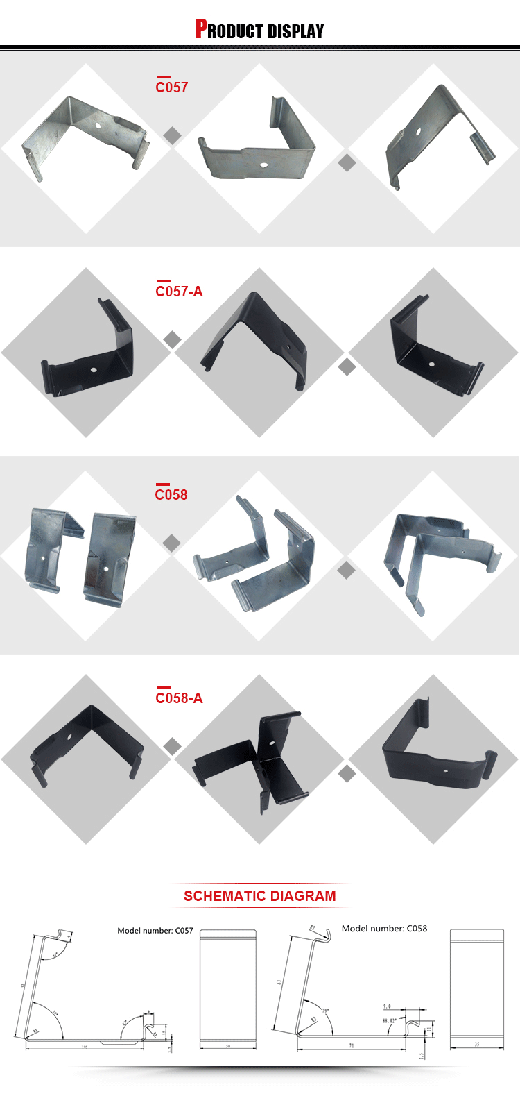 In Stock L-Shaped Metal Crate Clip for Wooden Boxes - Durable Carbon ...