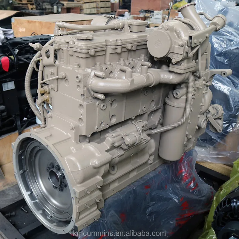Dongfeng 6 Cylinders Vehicle Truck Engine Diesel Isl 8.9 In Stock ...