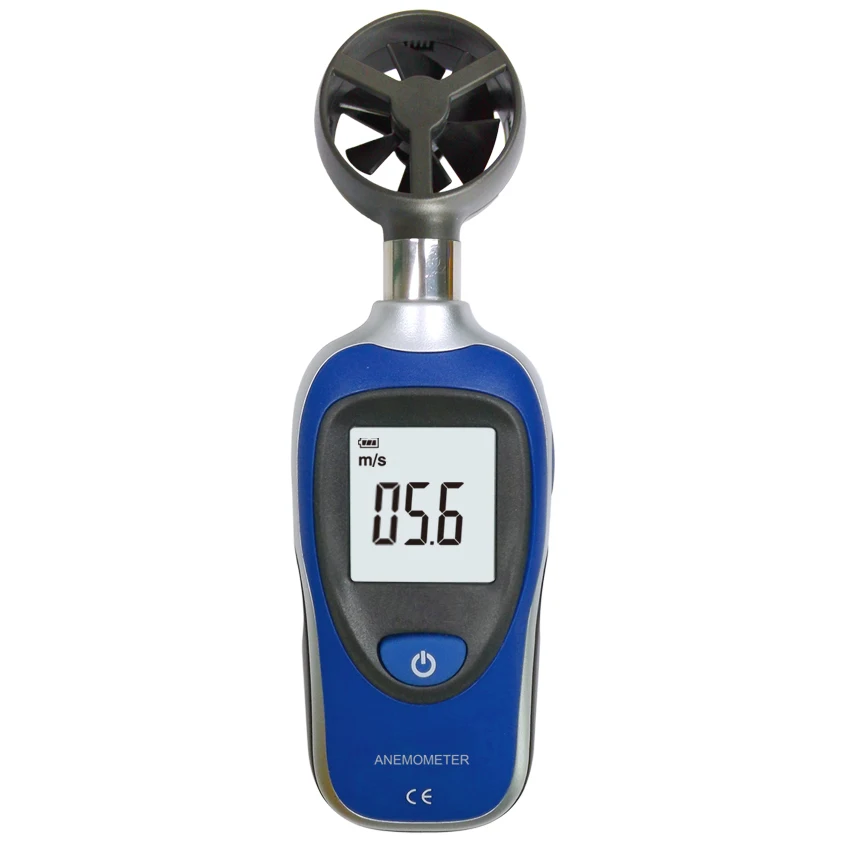 Digital Anemometer Handheld Wind Speed Airflow Meter Gauge Air Volume ...