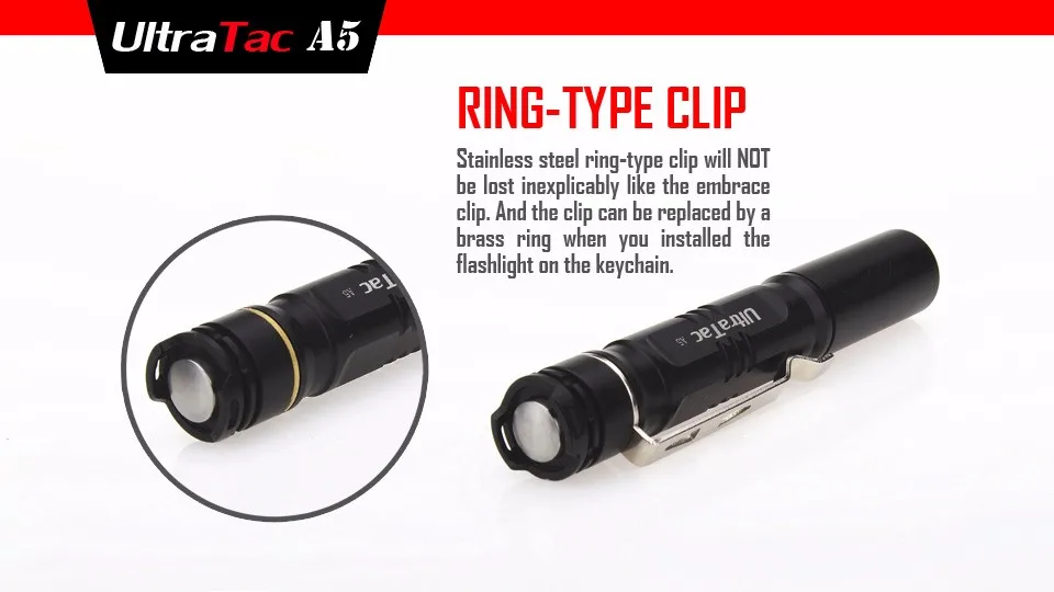 Brightest Aaa Led Keychain Flashlight: Ultratac A5 Best Aaa Mini Light ...