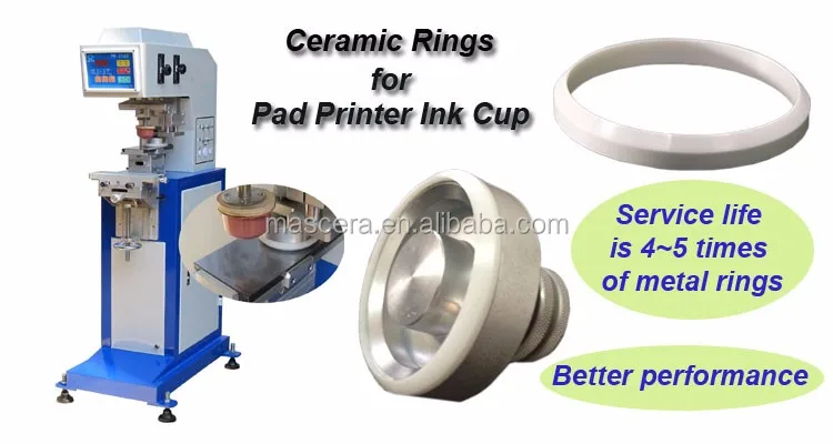 Zirconia/zirconia Ceramic Ring Blade For Pad Printer Ink Cup - Buy ...
