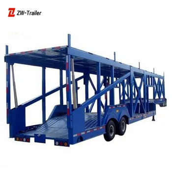 2 Axle 4 Wheel Car Carrier Trailer Tandem Trailer Off Road - Buy Car ...