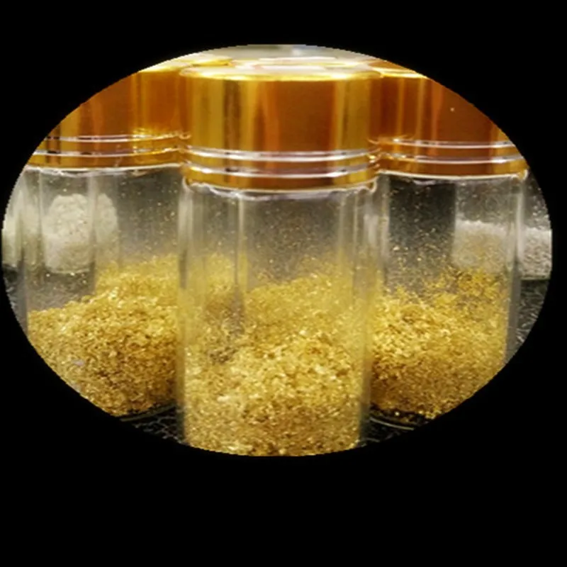 Gold Content 99% Really Gold Pure Gold Flakes Used In The Skin Care ...