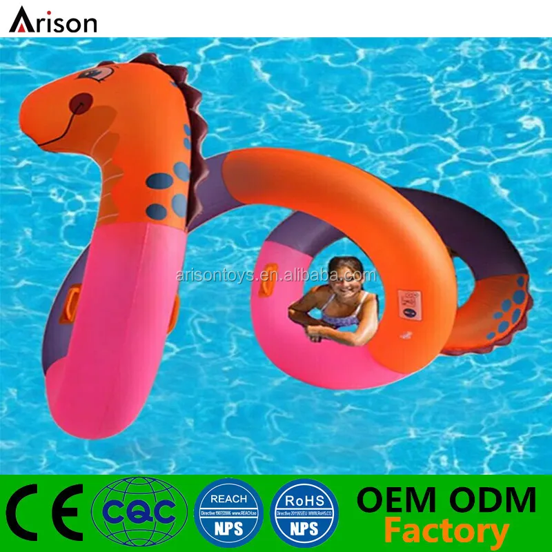 Dragon Shaped Pvc Inflatable Swim Ring Swim Tube Inflatable Floating ...