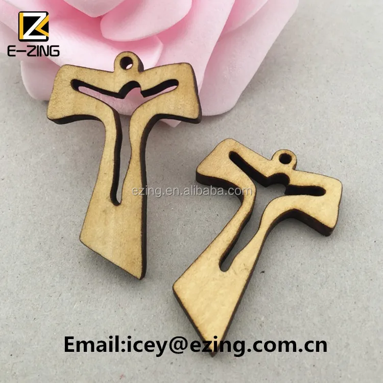 Wholesale Natural Color Mini Wooden Cross&crucifix,Religious Rosary ...