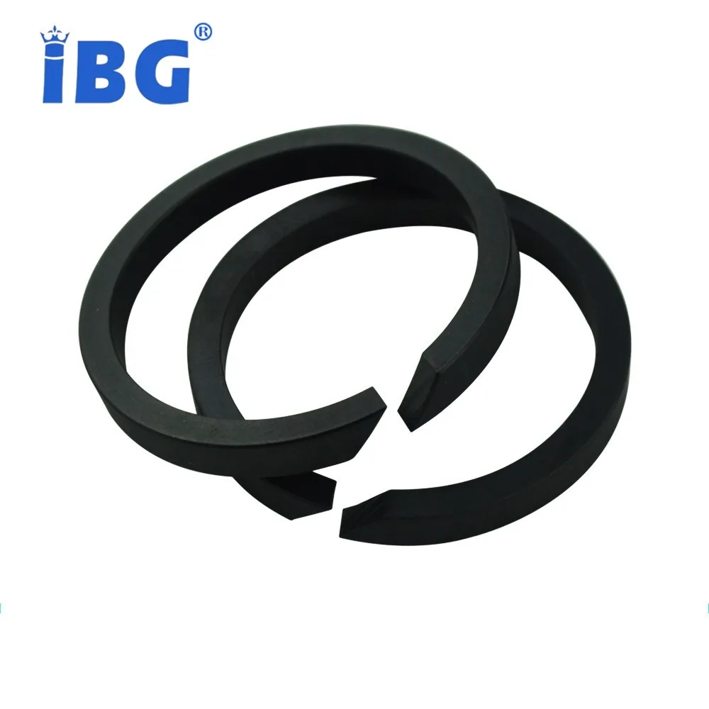 Peek+carbon Fiber Wear Ring Ptfe Backup Seal Lip-rotary Shaft Seal ...