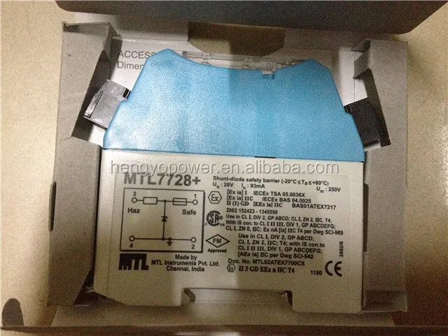 Mtl Shunt-diode Sicherheits Barriere Mtl7728 Din-schiene Montage ...