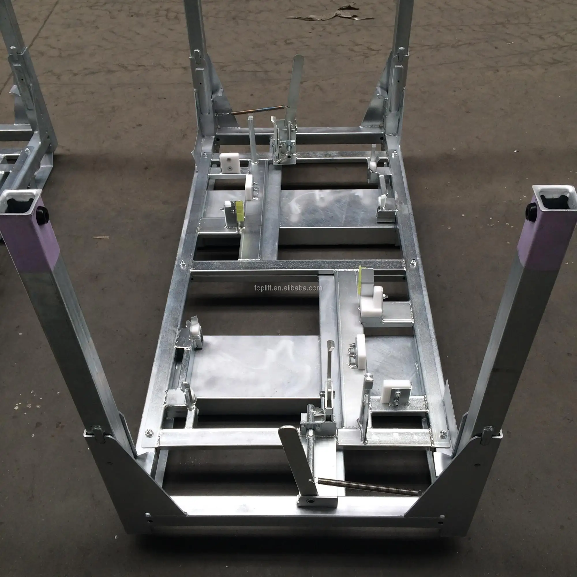 Customized engine pallet, View stackable steel pallet, Toplift Product ...