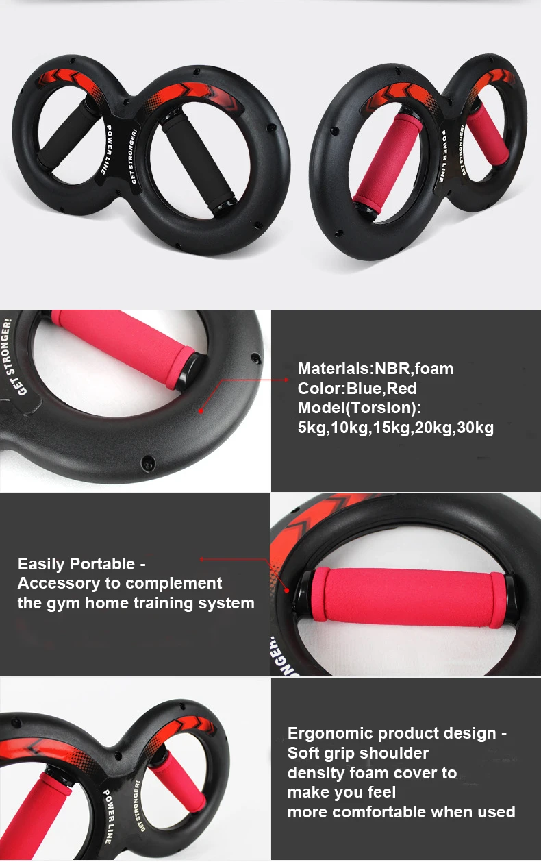 Multifunctional Hand and Forearm Trainer Gripper Exerciser ...